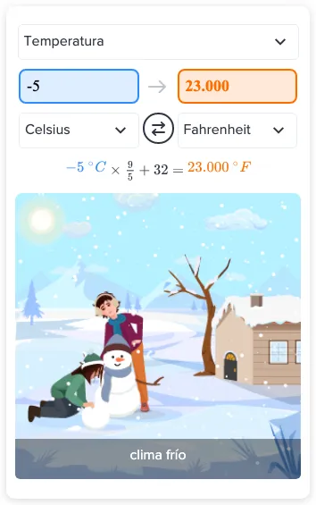 Respuestas de Flexi - Convierta -5 grados Celsius a otra escala de ...