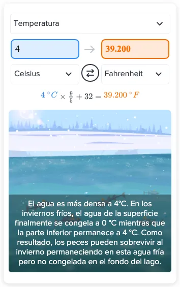 Respuestas de Flexi - ¿Cómo se convierten 4 grados Celsius a Fahrenheit ...