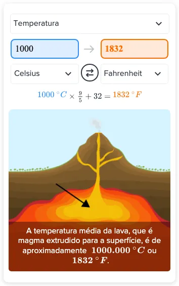 Converter 1000 graus Celsius em Fahrenheit - etapas & exemplos | CK-12 ...