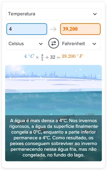 Como você converte 4°C em Fahrenheit? - etapas & exemplos | CK-12 ...