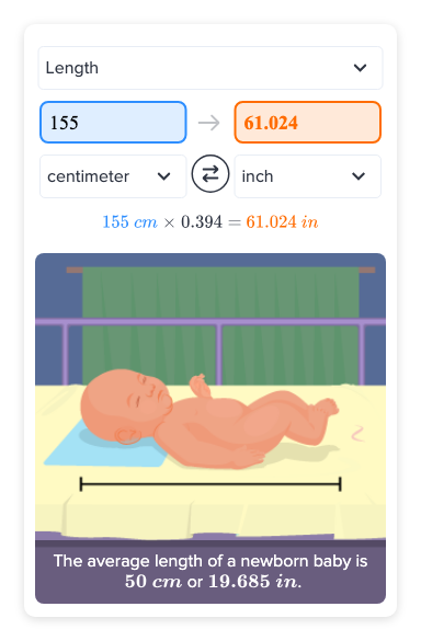 Flexi answers - What is 155 centimeters in feet and inches? | CK-12 ...