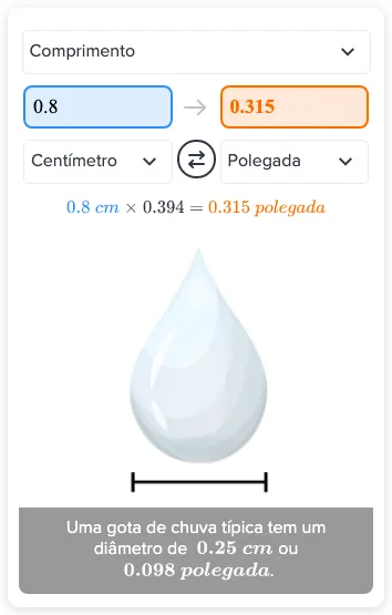 Respostas do Flexi - Quantas polegadas equivalem a 0.8 cm? | CK-12 ...