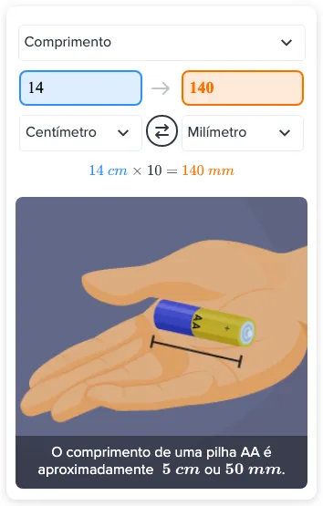 Respostas do Flexi - Quantos milímetros existem em 14 centímetros? | CK ...