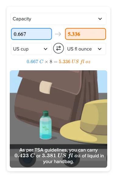 Flexi answers - How many fluid ounces are there in 2/3 cups? | CK-12 ...