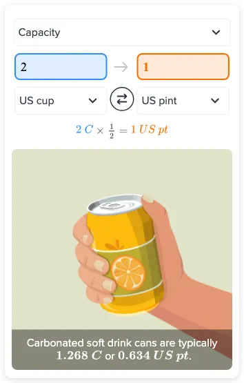 Flexi answers - What is the equivalent of 2 cups in pints? | CK-12 ...