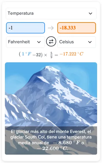 Respuestas de Flexi - ¿Qué es -1 grados Fahrenheit en Celsius? | CK-12 ...