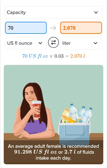 Flexi answers - What is the volume of 70 fluid ounces in liters? | CK ...