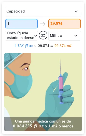 ¿Cuál es la conversión de 1 onza a mililitros? - Método & pasos | CK-12 ...