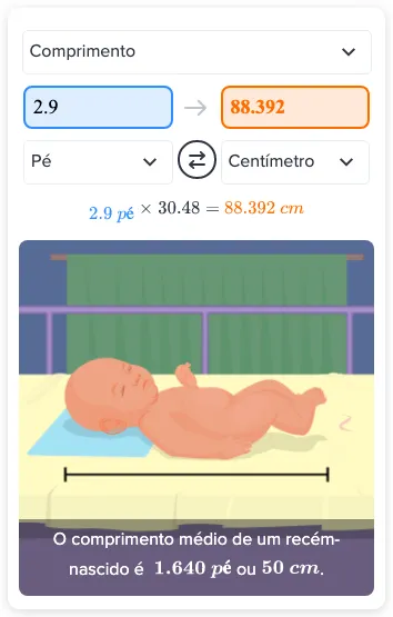 Respostas do Flexi - Quantos centímetros equivalem a 2.9 pés? | CK-12 ...