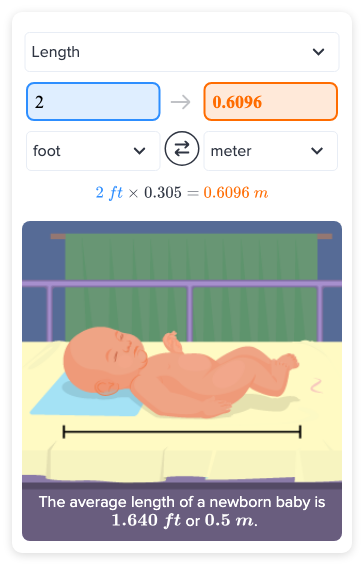 Flexi answers - How many meters are in 2 feet? | CK-12 Foundation