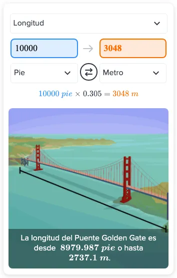 ¿Cuántos metros son 10000 pies? - Método & pasos | CK-12 Foundation