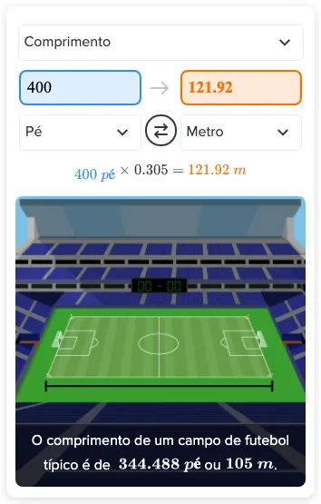 Respostas do Flexi - Qual é o comprimento de 400 pés em metros? | CK-12 ...