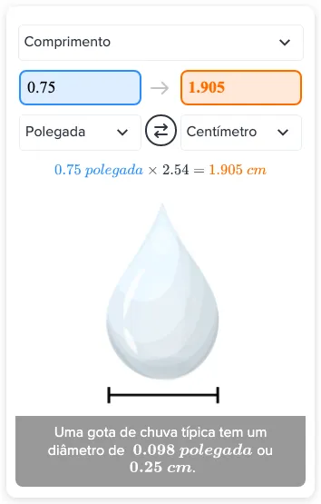 Como converter 3/4 de polegada em cm? - etapas & exemplos | CK-12 ...