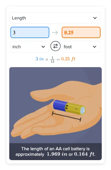 Flexi answers - How to convert 393 inches to feet? | CK-12 Foundation