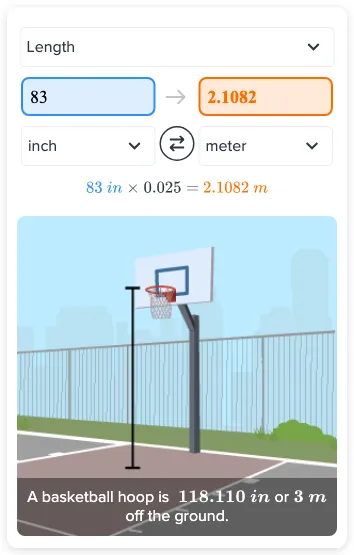 Flexi answers - How many meters is 6 feet 11 inches? | CK-12 Foundation