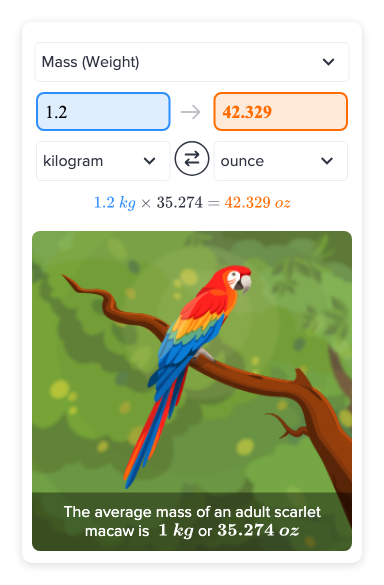 Flexi answers - What is the weight of 1.2 kilograms in ounces? | CK-12 ...