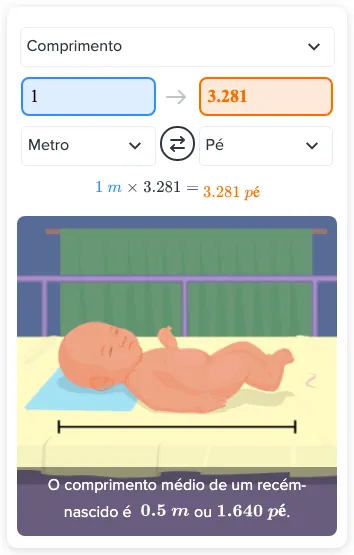Quantos pés equivale a 1 metro? - etapas & exemplos | CK-12 Foundation