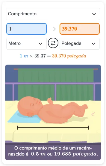 Quantas polegadas equivalem a 1 metro? - etapas & exemplos | CK-12 Foundation