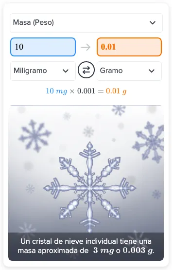 Respuestas de Flexi - ¿Cuál es el equivalente de 10 miligramos en ...