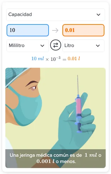 Respuestas de Flexi - ¿Cuál es el volumen de 10 mililitros en litros ...