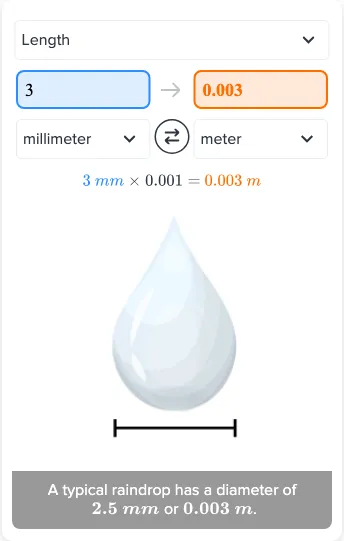 Flexi answers - What is the length of 3 millimeters in meters? | CK-12 ...