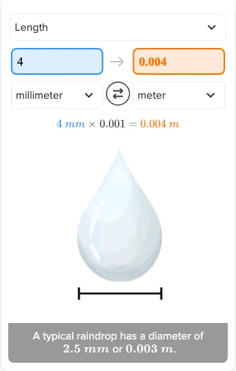 Flexi answers - What is the length of 4 millimeters in meters? | CK-12 ...