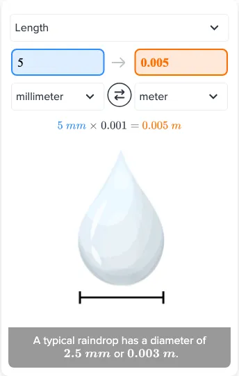 Flexi answers - What is the length of 5 millimeters in meters? | CK-12 ...