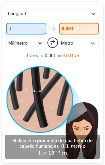 Respuestas de Flexi - ¿A cuantos metros equivale 1 milímetro? | CK-12 ...